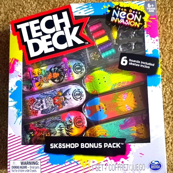 Tech Deck Element Glow In The Dark